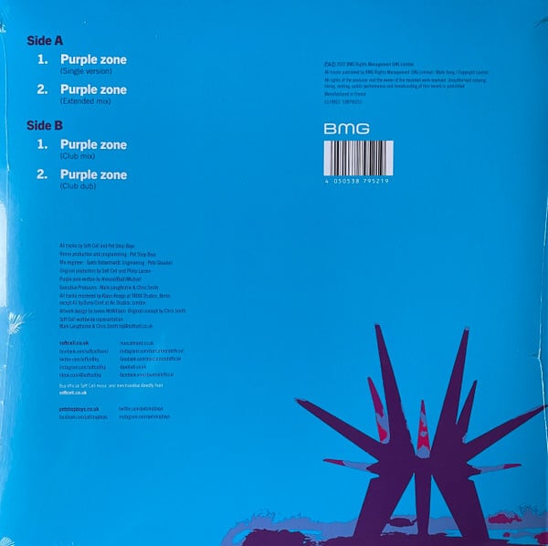 Soft Cell And Pet Shop Boys – Purple Zone